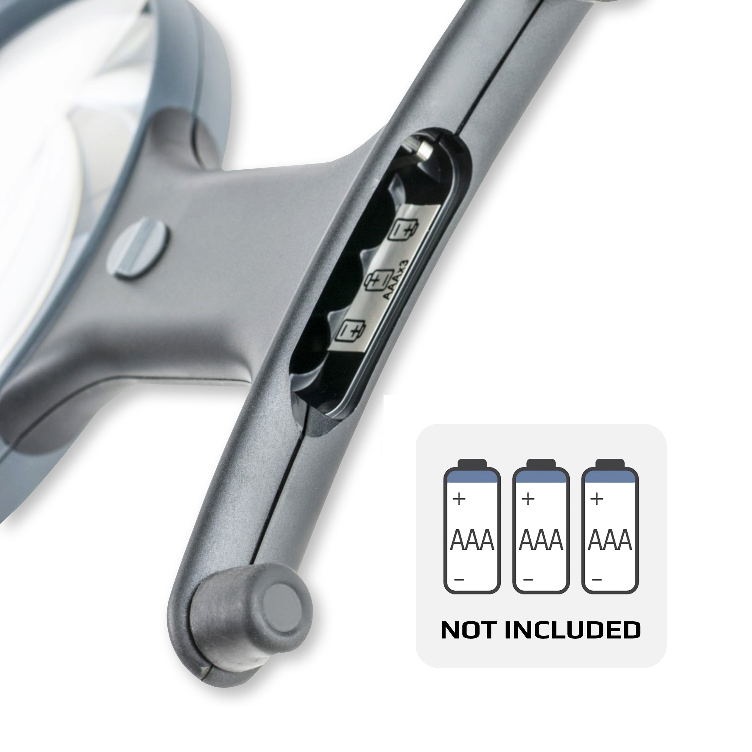 2X Around Neck Magnifier Round 2 LED – CNIB SMARTLIFE