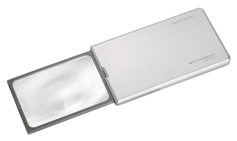 FINAL SALE - Esch 1522-11 Easy Pocket 2.5X XL LED Mag Silver Case - BB – CNIB SMARTLIFE