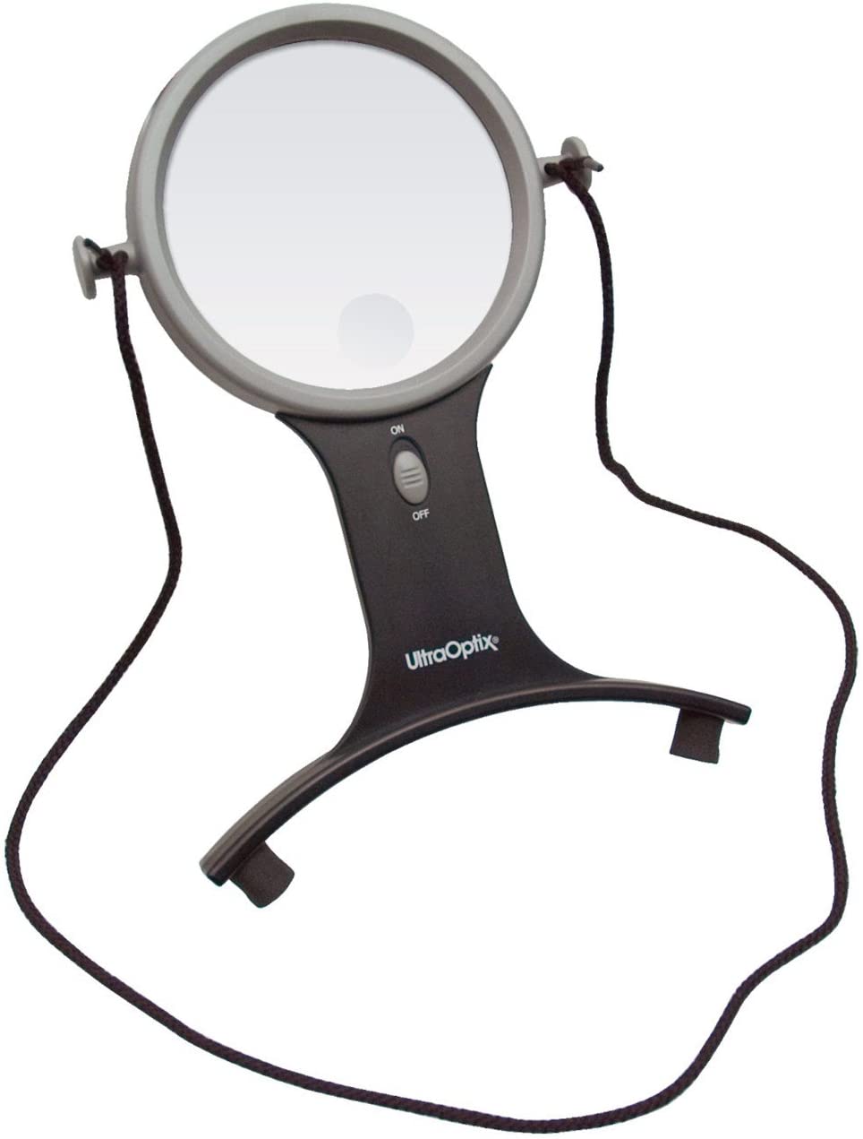 2X Around Neck Magnifier Round 2 LED – CNIB SMARTLIFE
